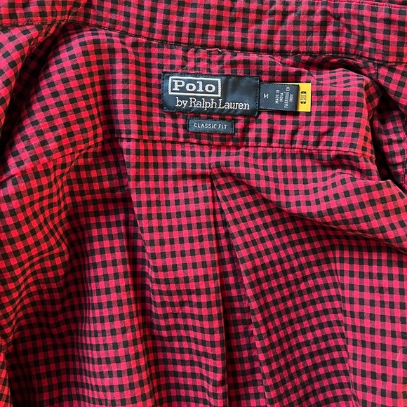Polo Ralph Lauren | Shirts | Polo Ralph Lauren Red And Black Checkered ...
